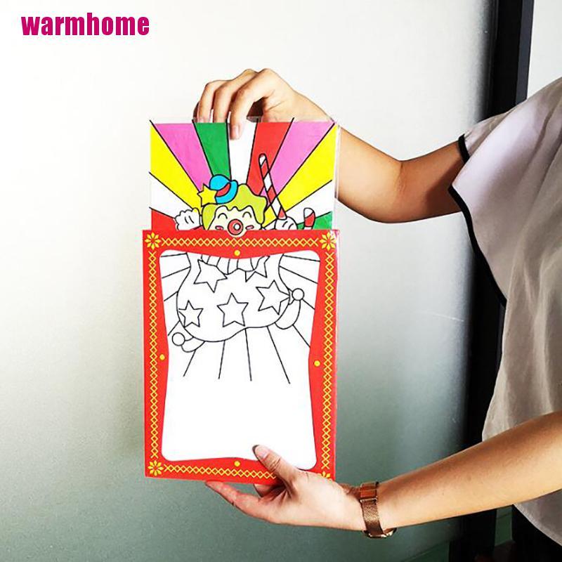 WMPH Medium Changing Clown Color Card Magic Tricks Toys for Children ...