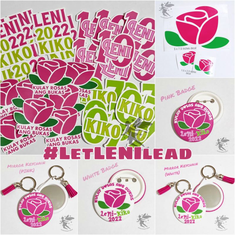 LENI-KIKO 2022 | LENI ROBREDO "KULAY ROSAS ANG BUKAS" campaign/support ...