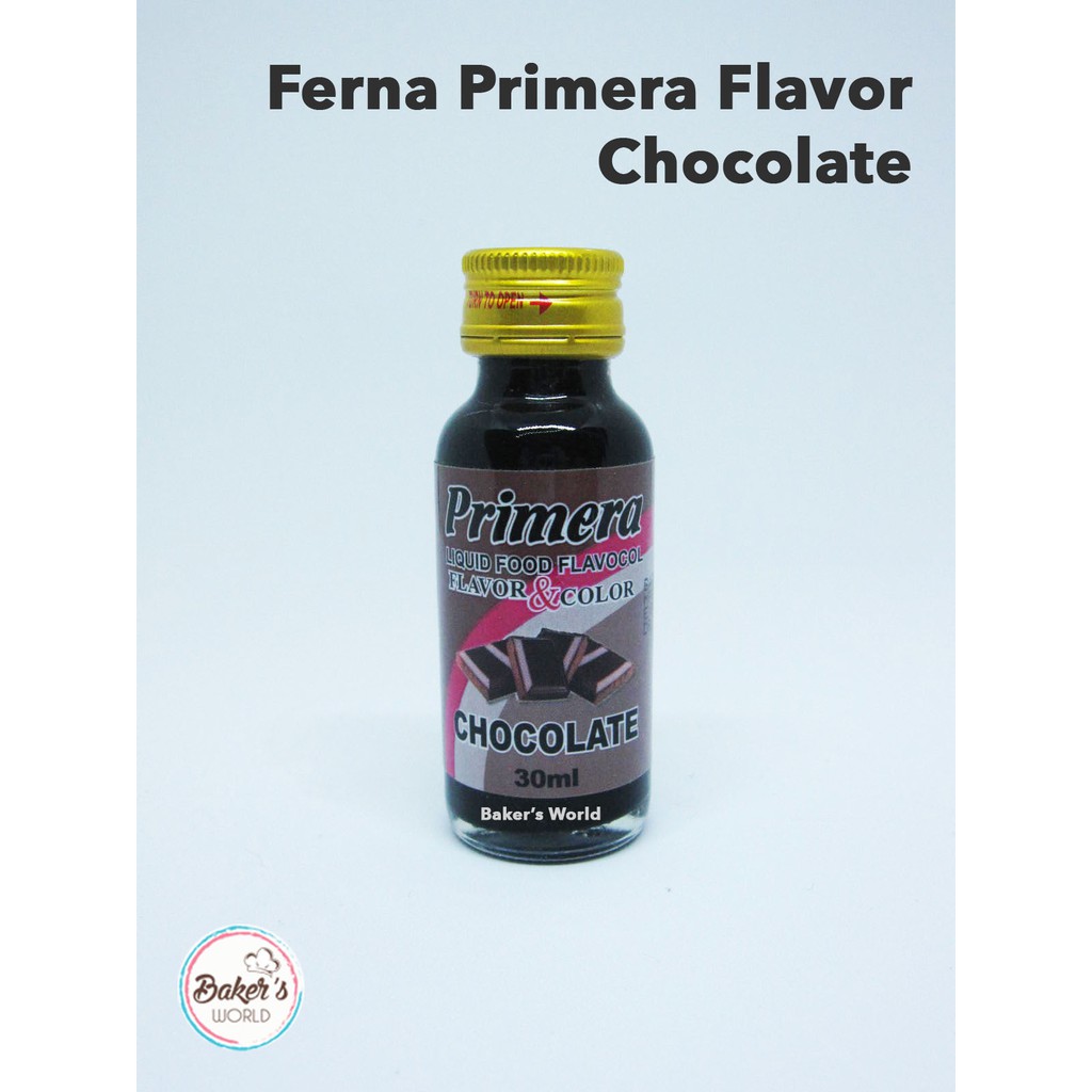 Ferna Primera Chocolate Flavocol 30ml | Shopee Philippines