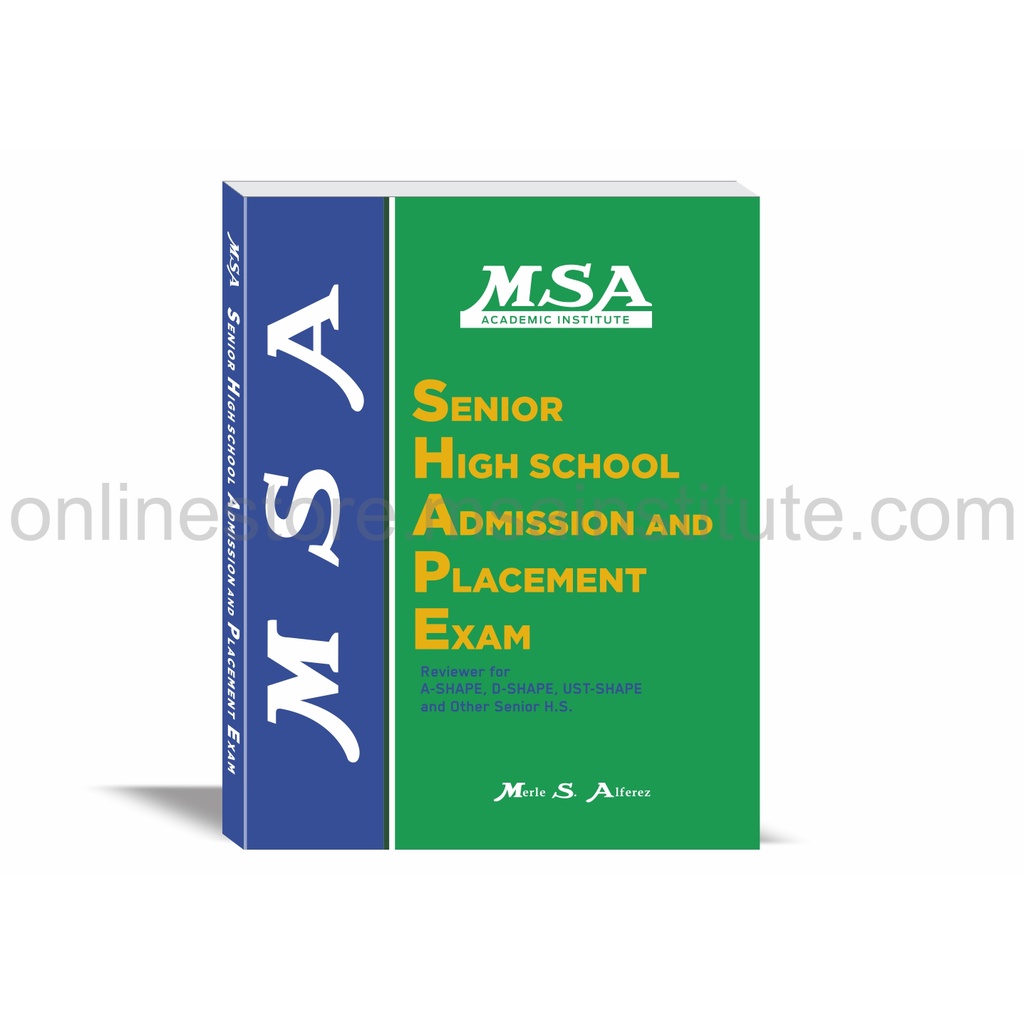 MSA Senior High School Reviewer (Authentic / Brand New) | Shopee ...