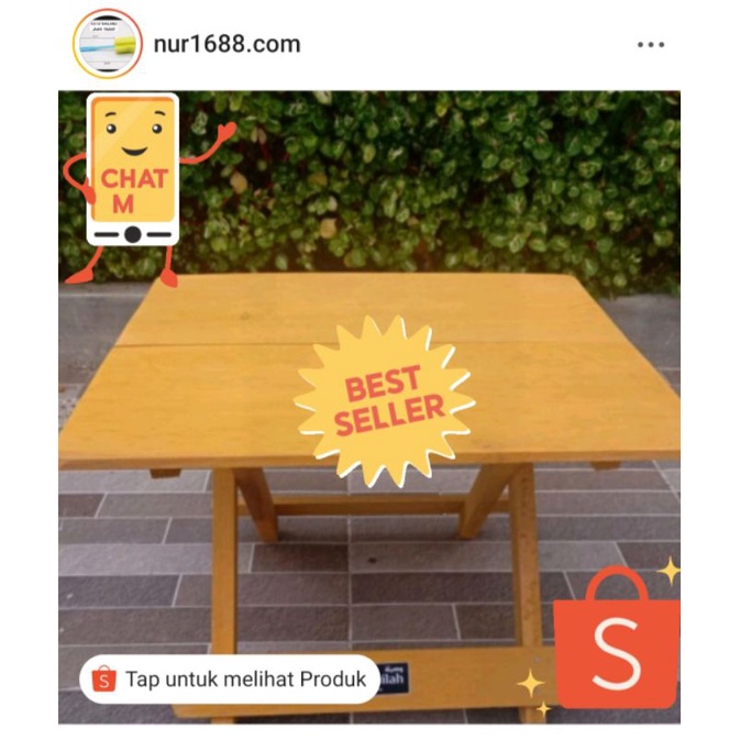 Folding STUDY TABLE 40x30 - UniTop