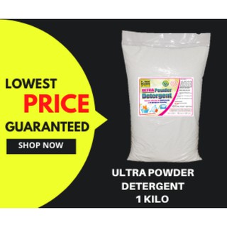 Ultra Powder Detergent (non-foaming) 1 KILOGRAM Washing Machine Laundry ...
