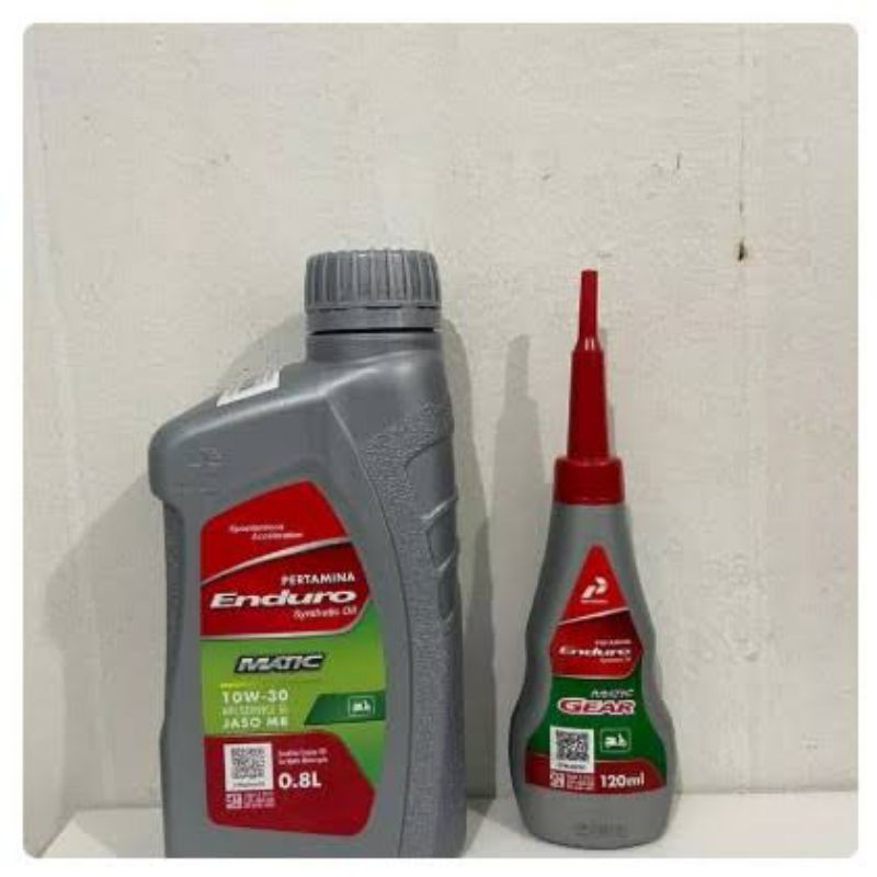 Pertamina enduro Automatic motor Oil Package 10w-30 And enduro gardan ...