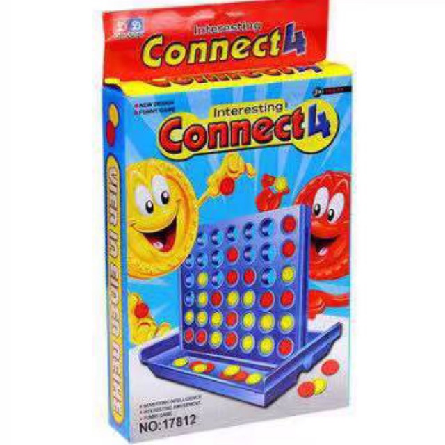 Board Game Connect 4 Kids Toys Baby Gift | Shopee Philippines