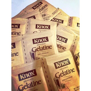 Knox Unflavored Unsweetened Gelatine - sachet | Shopee Philippines