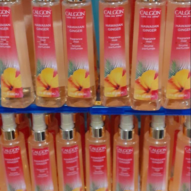 Calgon Hawaiian Ginger Fragrance Mist 250ML | Shopee Philippines