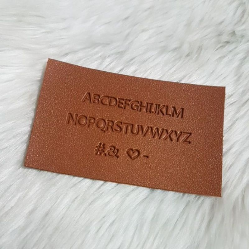 Additional letters for stamping Personalization | Shopee Philippines