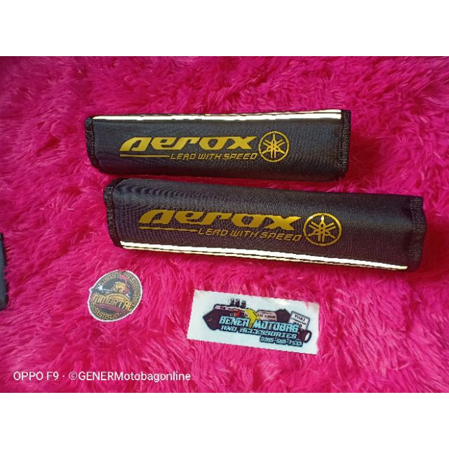 AEROX SHOCK COVER (GOLD FONT) | Shopee Philippines