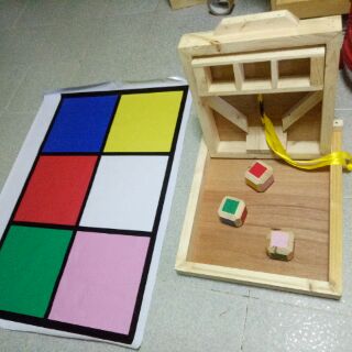 Perya Color Family Game - Dice, Mat and Board | Shopee Philippines