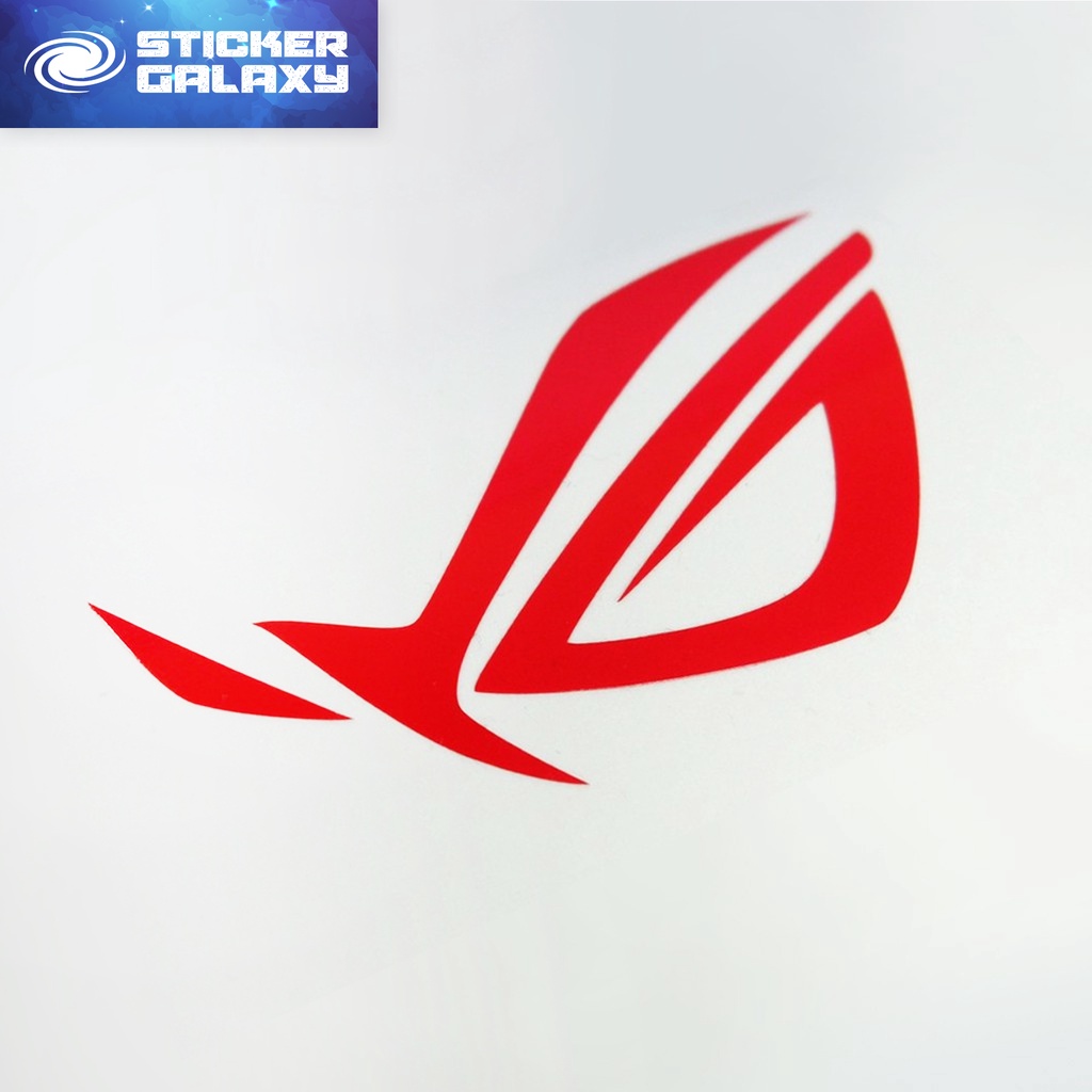 ROG PC gamer vinyl sticker decal for pc case, laptop, phone, tablet ...