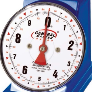 General Master Weighing Scale/Table Scale Dial Spring Scale 10 Kg Flat ...