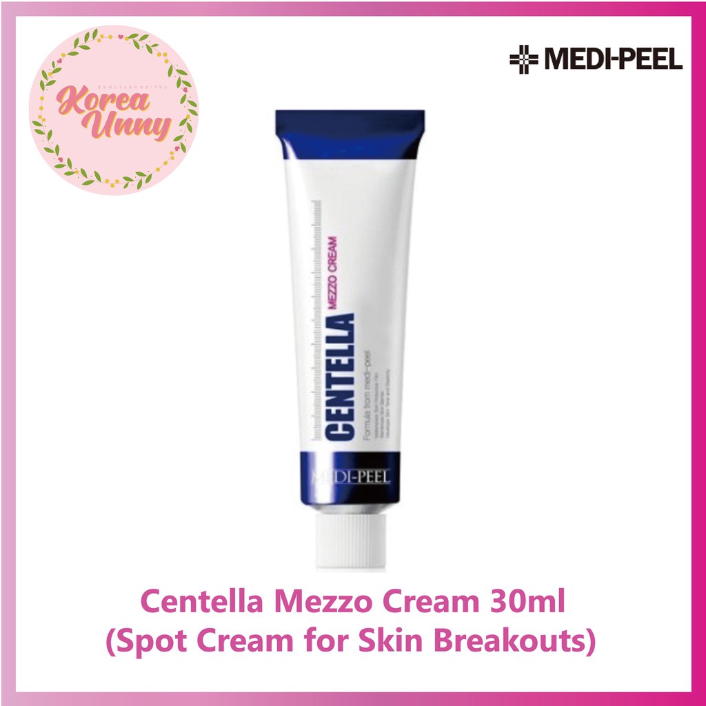 MediPeel Centella Mezzo Cream 30ml (Spot Cream for Skin Breakouts ...