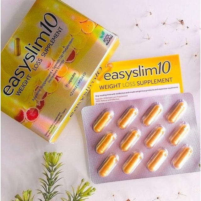 EAsySLIM10 Weight Loss Capsules - STRONG FORMULATION | Shopee Philippines