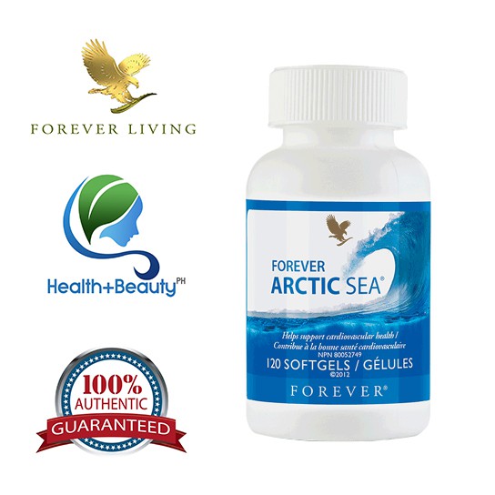 Forever Living Arctic Sea Omega-3 Natural Fish Oil 120 Softgels ...