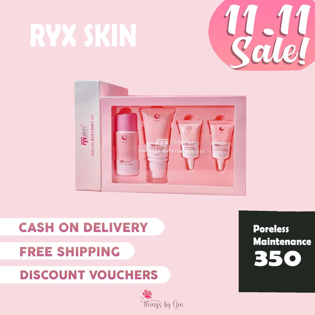 With Freebies and COD RYX SKIN PORELESS MAINTENANCE SET | Shopee ...