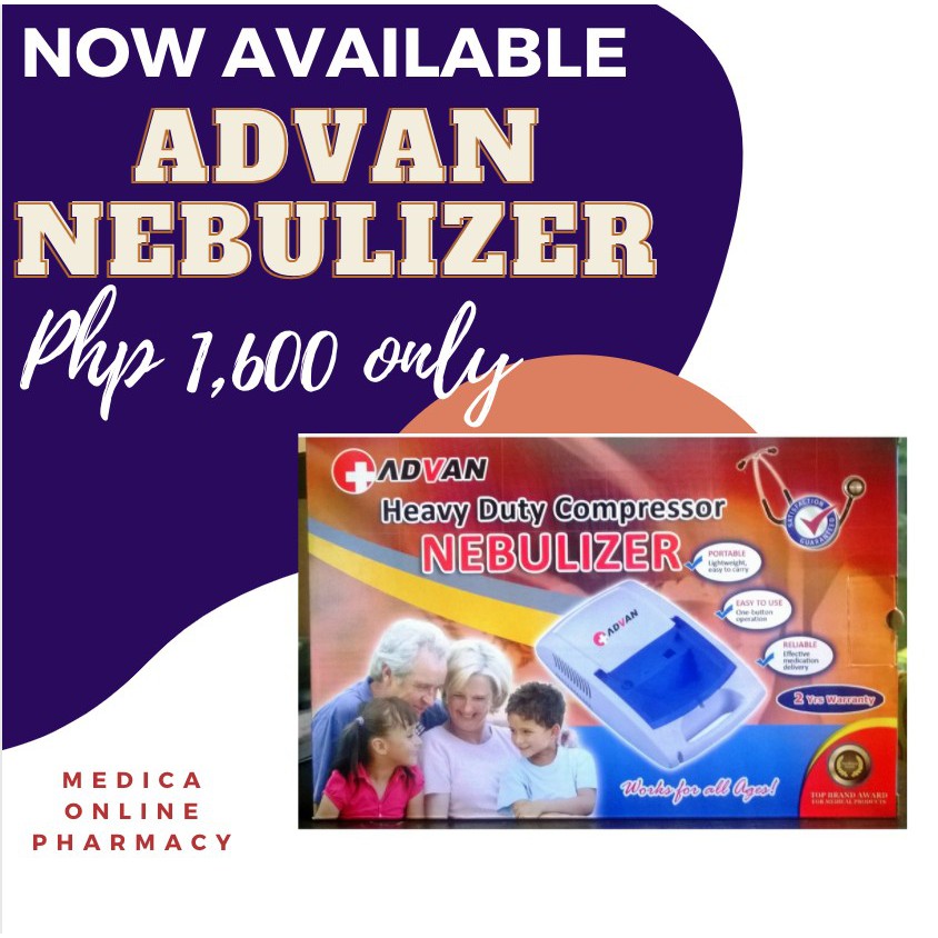 Advan Heavy Duty Compressor Nebulizer Machine | Shopee Philippines