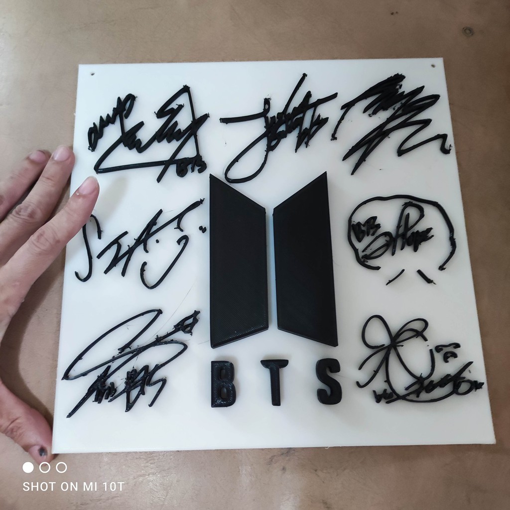 BTS's Autographs Are Now Displayed In Korean Cultural, 54% OFF