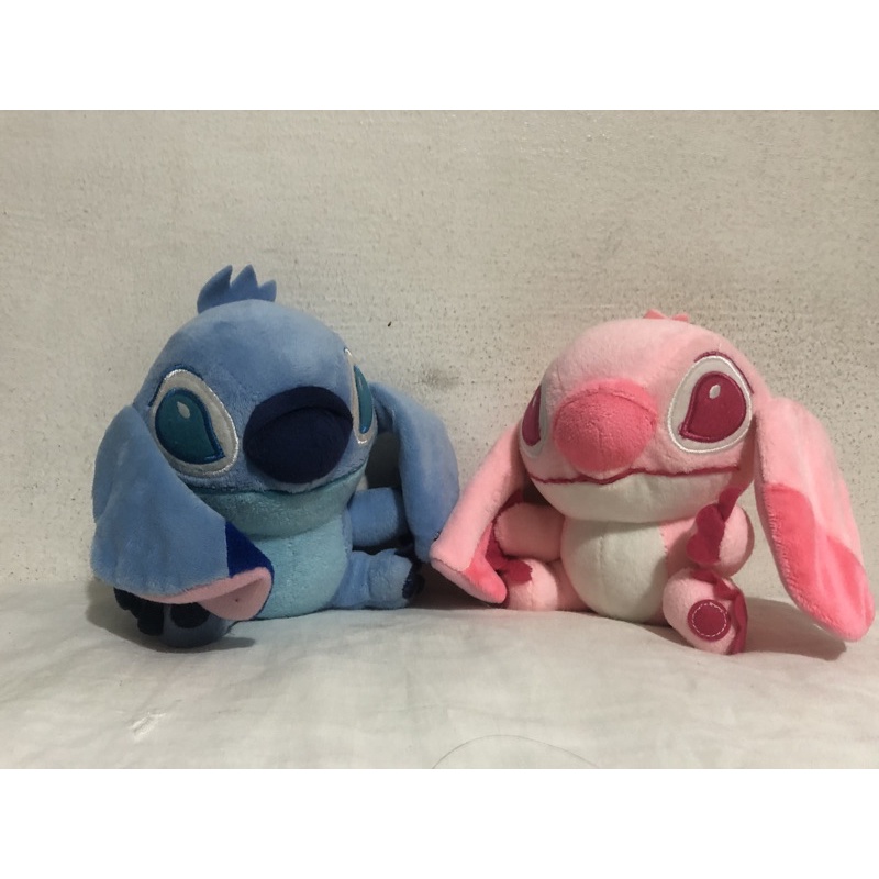 Stitch and Angel Stuffed Toy set | Shopee Philippines