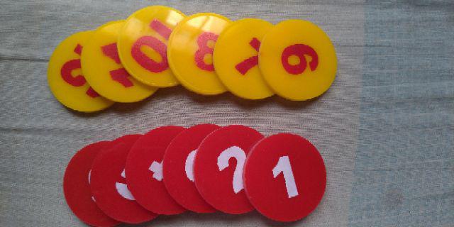 Pitcha ng Pool Fiber Pool Chips With Sticker Numbers | Shopee Philippines