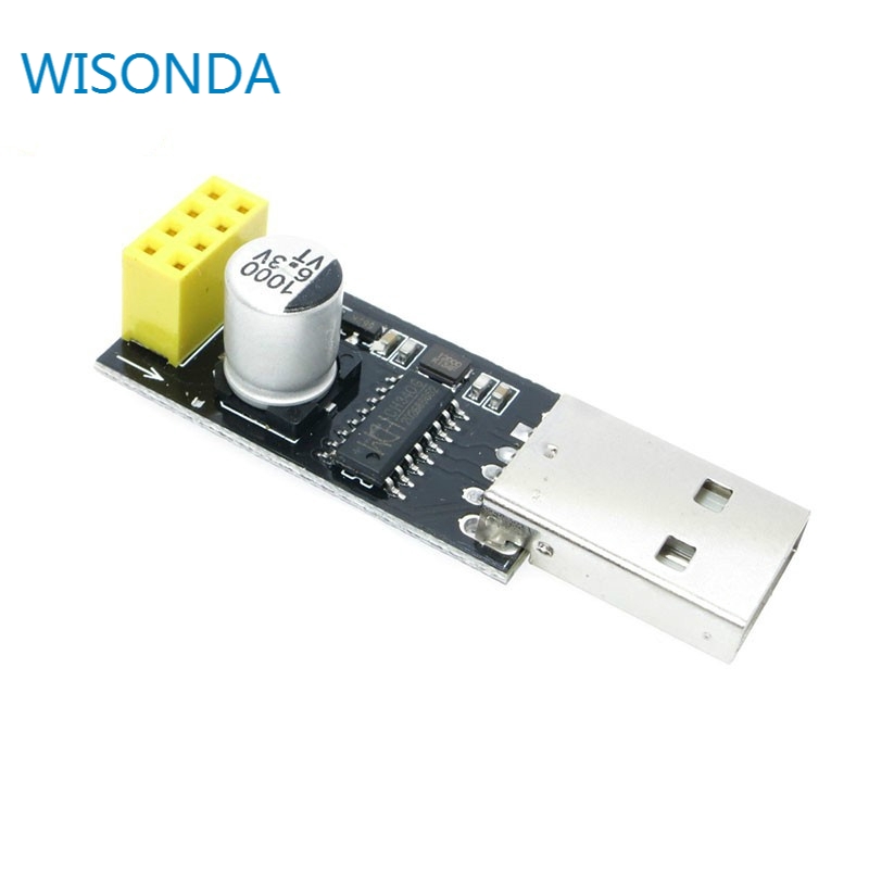 ESP01 Programmer Adapter UART GPIO0 ESP01 Adaptaterr ESP8266 CH340G USB to ESP8266 Serial ...