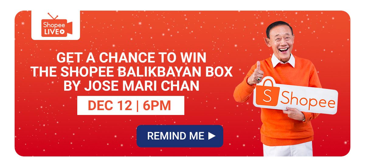 Shopee's New Brand Ambassador Jose Mari Chan | Shopee PH