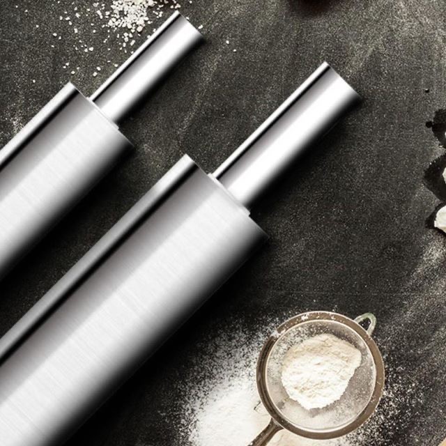STAINLESS ROLLING PIN | Shopee Philippines