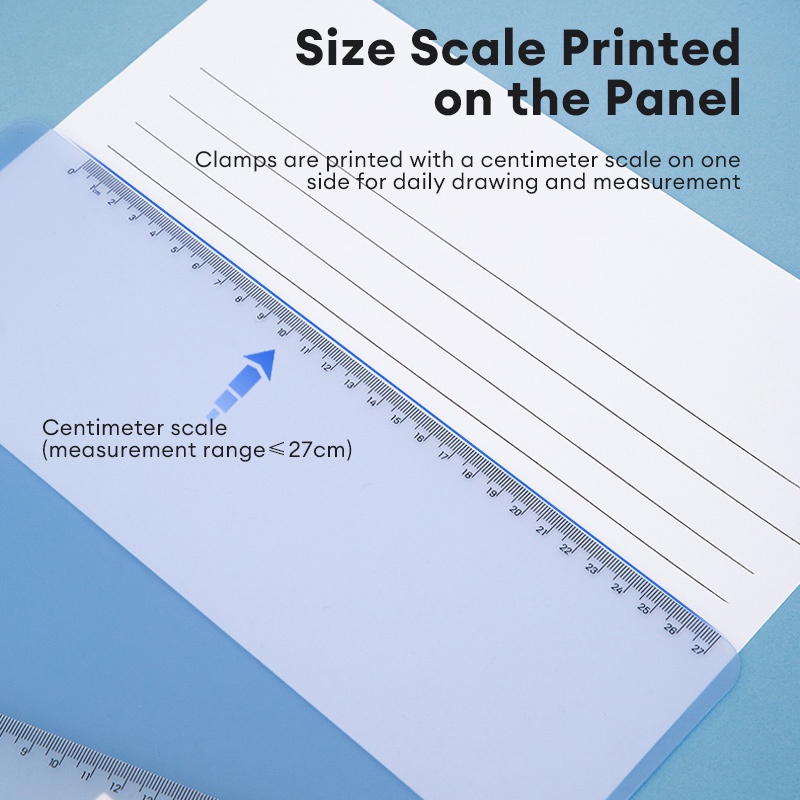 Deli A4 Clipboard Student Writing Pad Hard Board Clip Office School ...