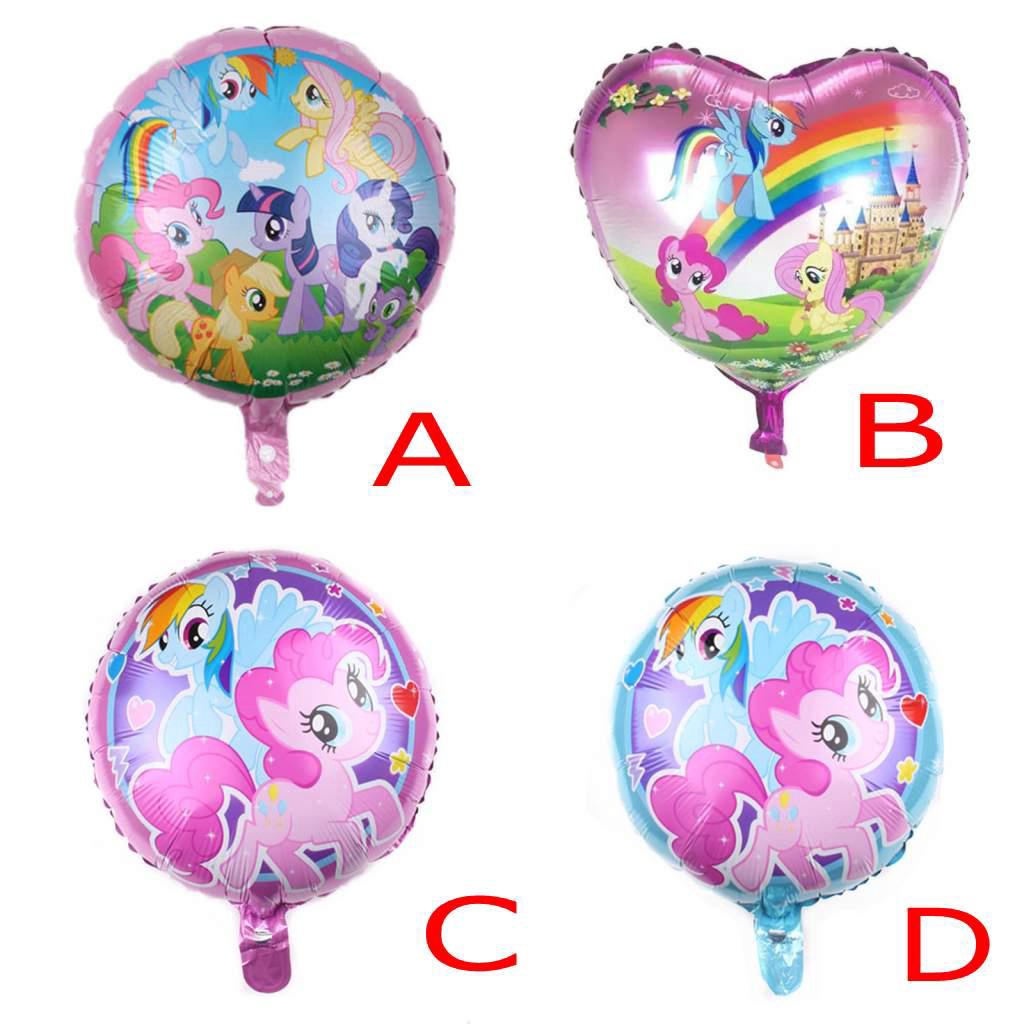 18" My Little Pony foil Balloon Rainbow Birthday party Decor | Shopee ...