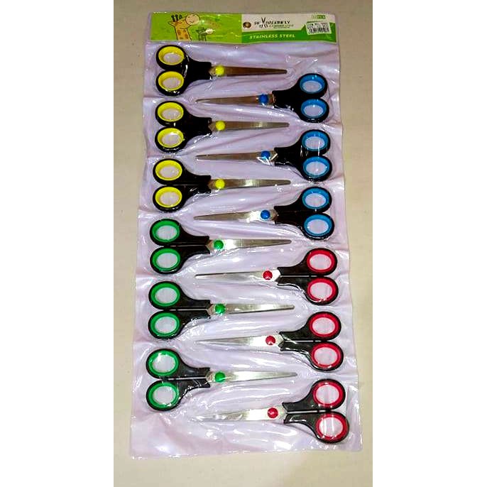 Stainless Steel Scissor 6" Long , 1 Dozen per Pad, Stainless steel 6 ...