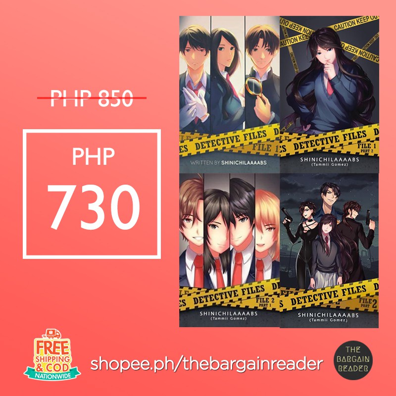 [4 BOOKS] The Detective Files Complete Series by Shinichilaaaabs ...