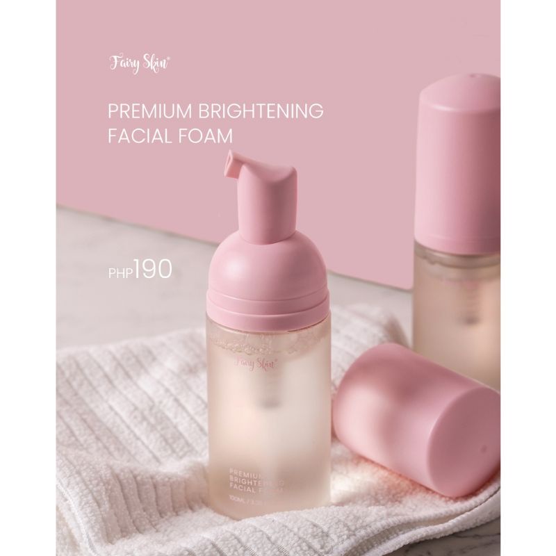 FAIRY SKIN Premium Brightening Facial Foam | Shopee Philippines