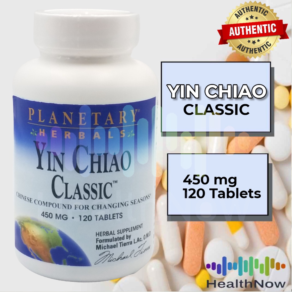 Planetary Herbals Yin Chiao Classic 450 mg 120 tablets | Shopee Philippines