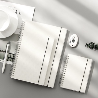 Double Spring Notepad Refillable notebook line&grid B5 A5 A6 notebook ...