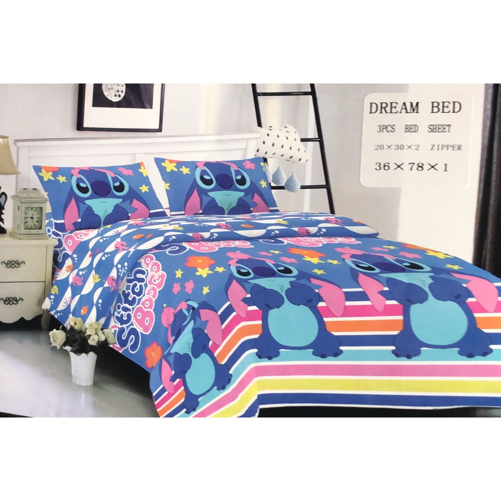 New Design Stitch Bed Sheet 3IN1/4IN1/5IN1 | Shopee Philippines