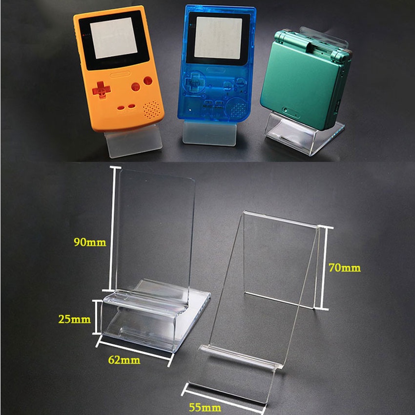 Console Exhibition Bracket For GB GBP GBC GBA PSP PSV 3DS 2DS Clear ...