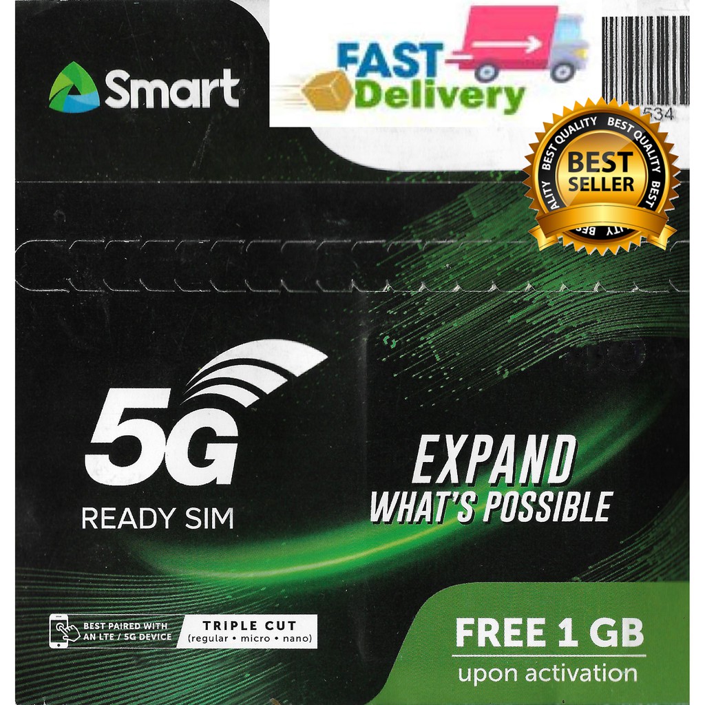 LATEST 5G SMART TRIPLE CUT SIM FREE 1GB DATA FASTEST INTERNET 2022 ...