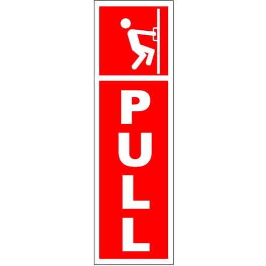 Pull Sign Safety Signages Vinyl Sticker Lamination | Shopee Philippines