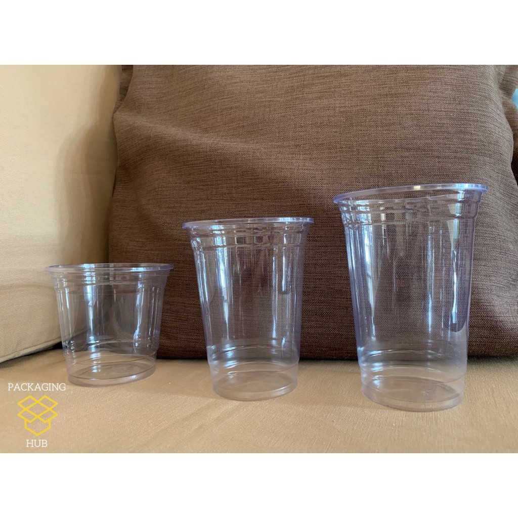 50pcs Dabba Elegant Cups with/without Lid (Flat, Dome, and Strawless ...