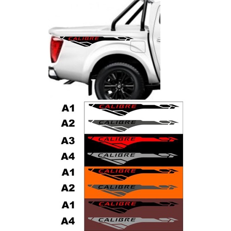Nissan Navara CALIBRE Sticker Design for Side | Shopee Philippines