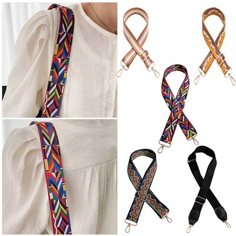 Colored Belt Bag Strap Accessories for Women Shoulder Sling Bag ...