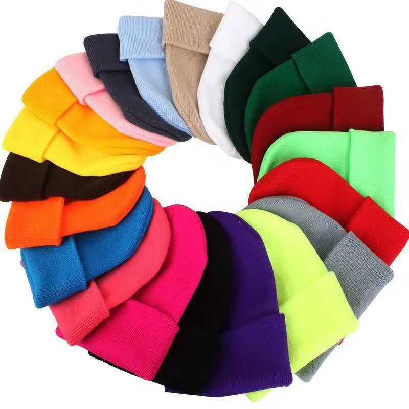 RAINBOWCO Plain Bonnet Unisex Beanie Hat | Shopee Philippines
