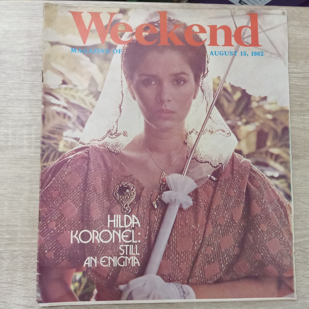 Weekend vintage magazine - August 15, 1982 (Philippine Daily Express ...