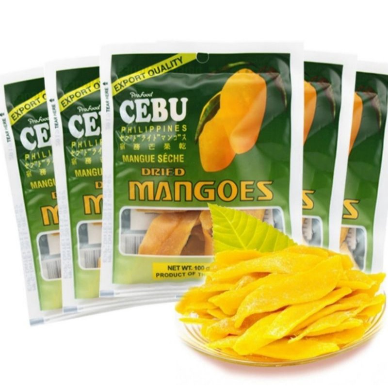 Dried Mango Slice 100g ( Cebu Brand ) | Shopee Philippines