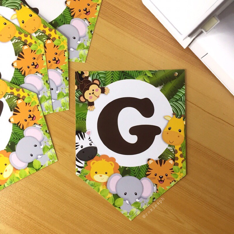 Safari Themed Banner (Personalized) | Shopee Philippines