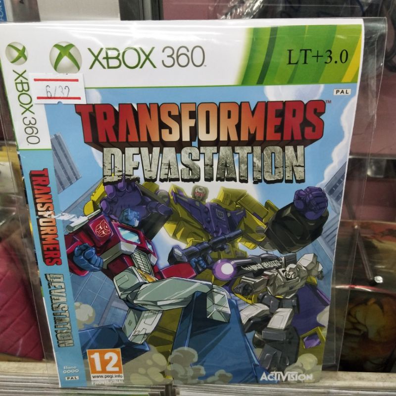 Xbox 360 Transformers Devastation Game Disc | Shopee Philippines