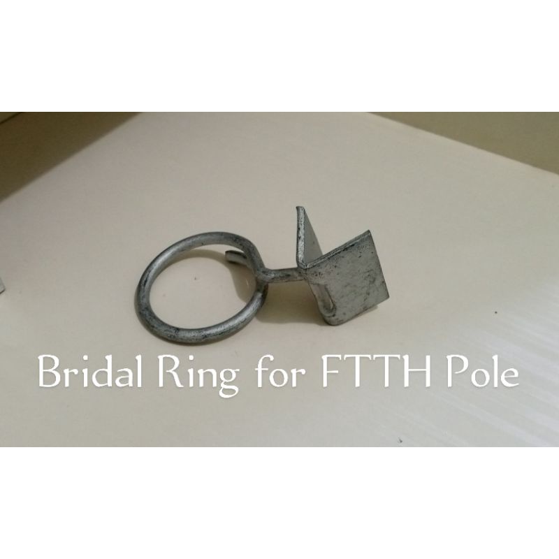 Fiber Optic (Bridal Ring/Bridle Ring for FTTH POLE FITTING | Shopee ...