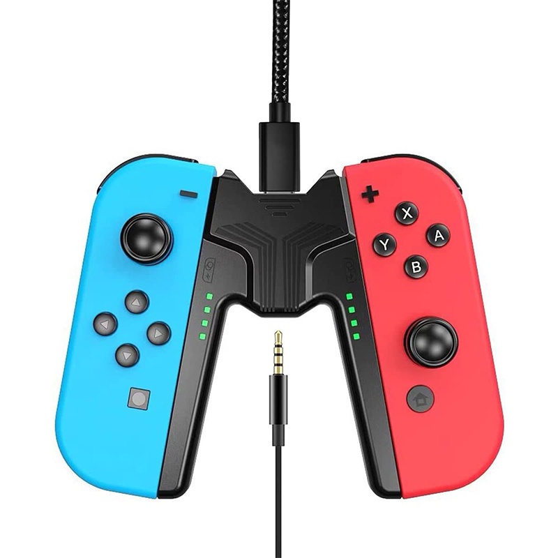 Nintendo Switch Joy-Con Charging Grip for Switch/Switch OLED, Comfort ...
