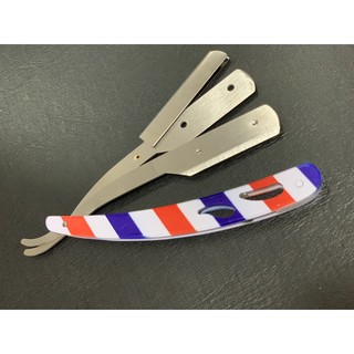 ALL METAL LABAHA RAZOR BARBERPOLE DESIGN ELITE BARBER SALON TOOLS ...