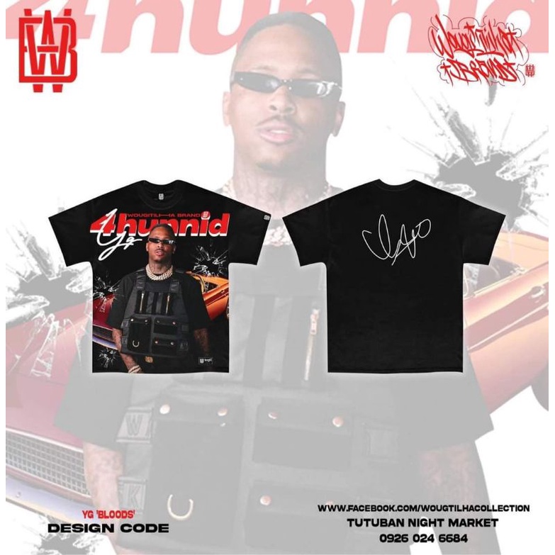 Y G 4 HUNNID (YGSHIRT) | Shopee Philippines