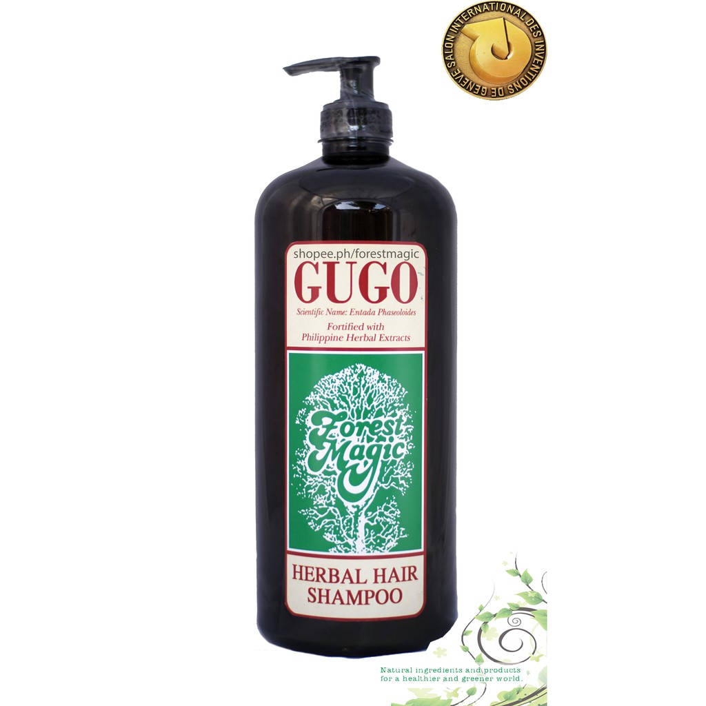 Forest Magic Gugo Herbal Hair Shampoo 1Liter | Shopee Philippines
